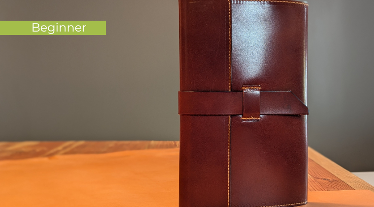 Leather Notepad Cover Tutorial | Simple Mini Pad Course – Illume Connect