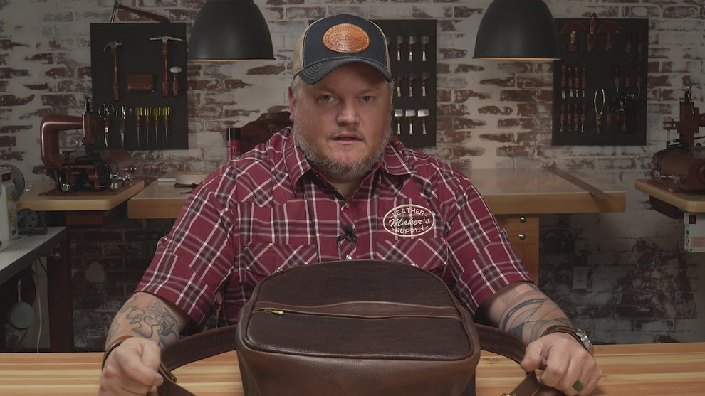 Leather Backpack Making Course with Aaron Heizer | Tooling, Stitching ...